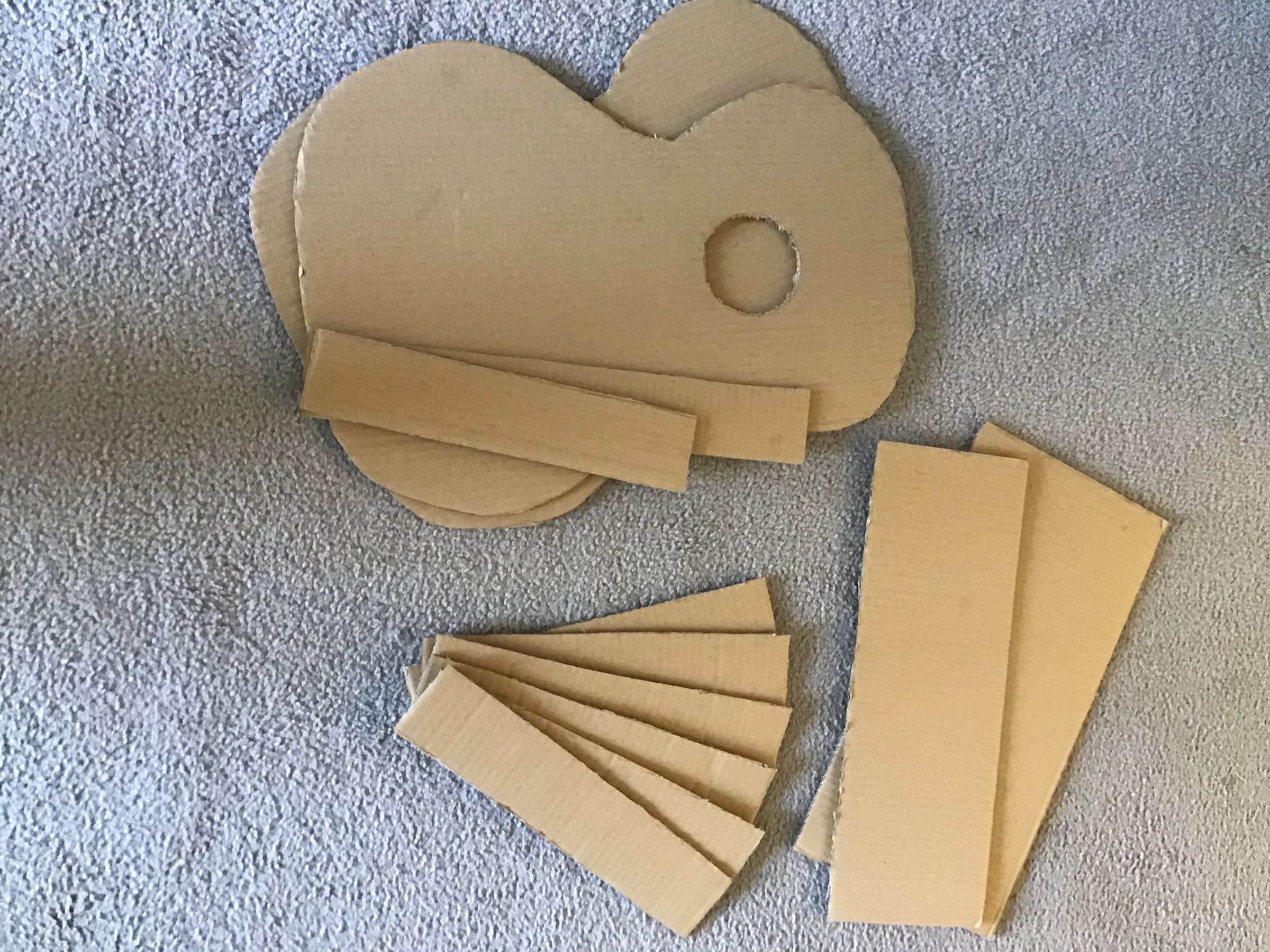 Homemade Cardboard Electric Guitar : 13 Steps (with Pictures ...