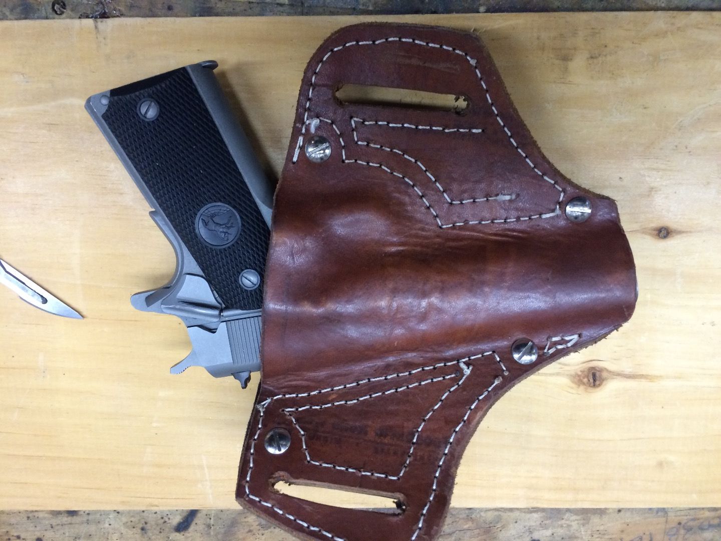 Fitted Leather Holster : 4 Steps (with Pictures) - Instructables