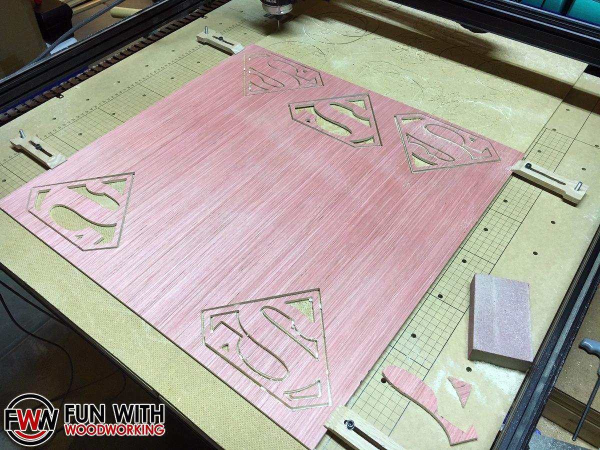 Project - CNC Superman Logos : 5 Steps (with Pictures) - Instructables