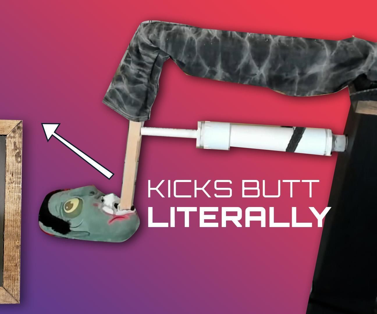 New Year, New You Butt Kicking Machine : 4 Steps - Instructables