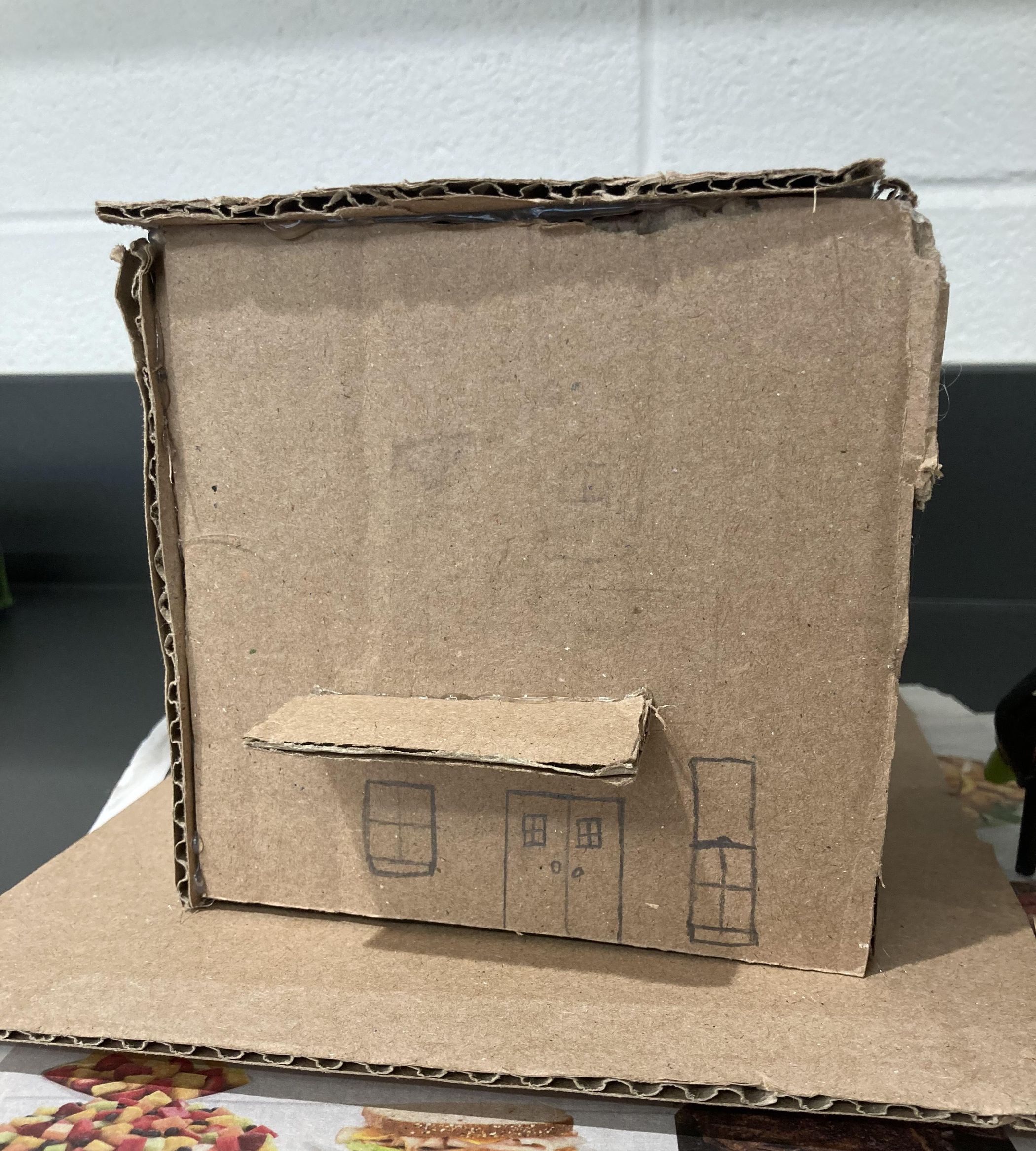Simple Cardboard House : 7 Steps - Instructables