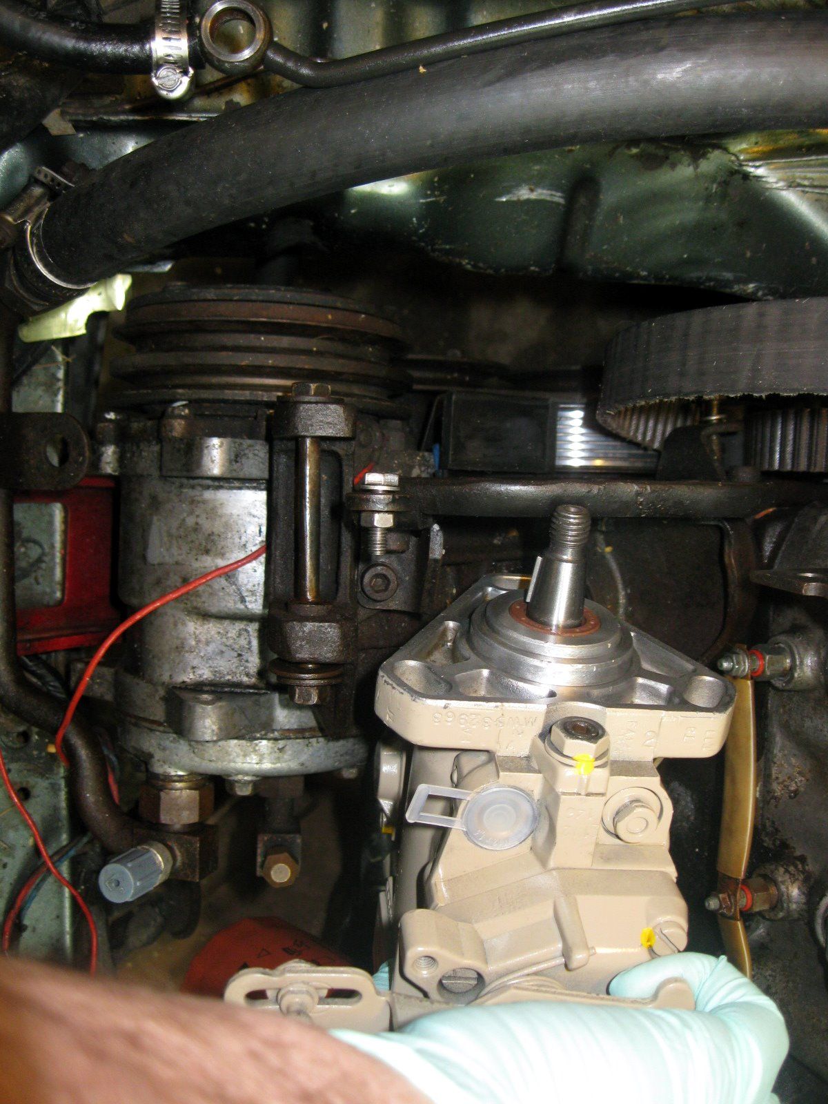 Replace a Mechanical Fuel Injection System on 1981 VW Rabbit Diesel ...
