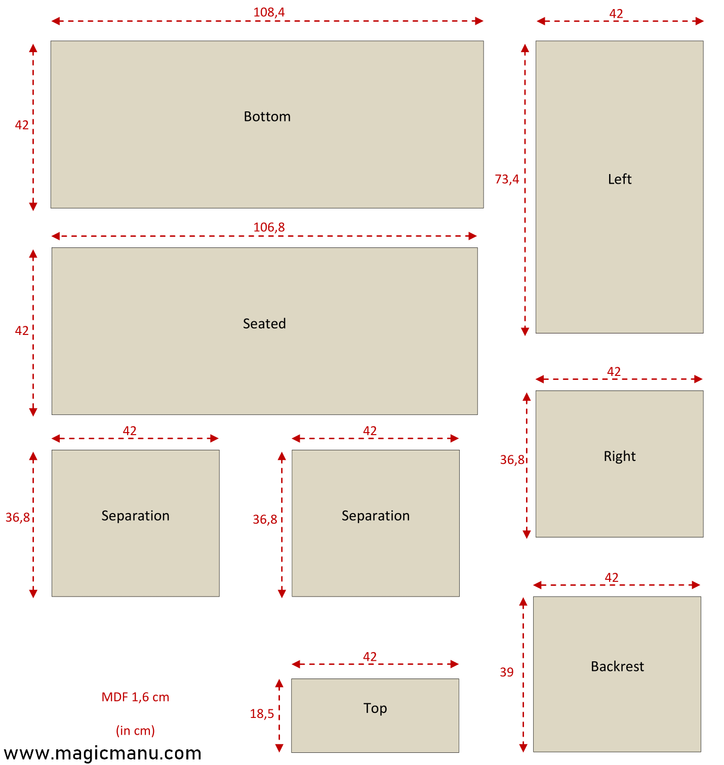 Making a Reading Bench for Children : 6 Steps (with Pictures ...
