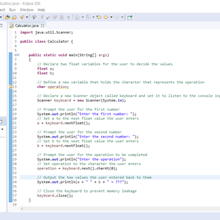 Simple Java Calculator Intro : 9 Steps - Instructables
