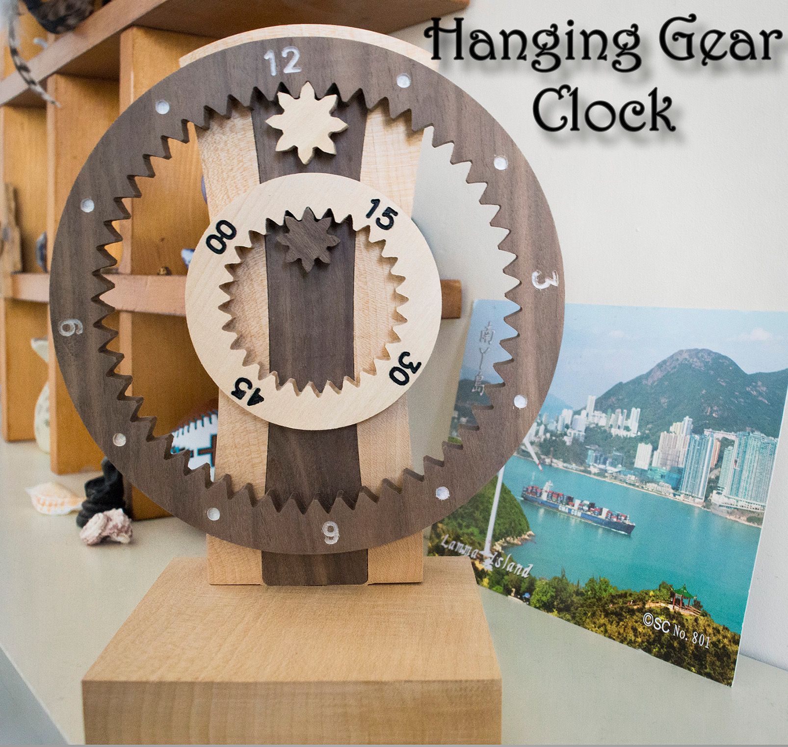 Hanging Gear Clock : 7 Steps (with Pictures) - Instructables
