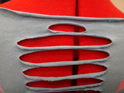 DIY T-shirt Design: Lace Up Sides - No Sew : 5 Steps - Instructables