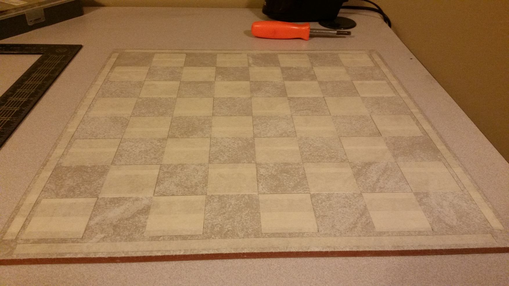 Make a $5 Tile Chess Board Christmas Present : 6 Steps (with Pictures ...