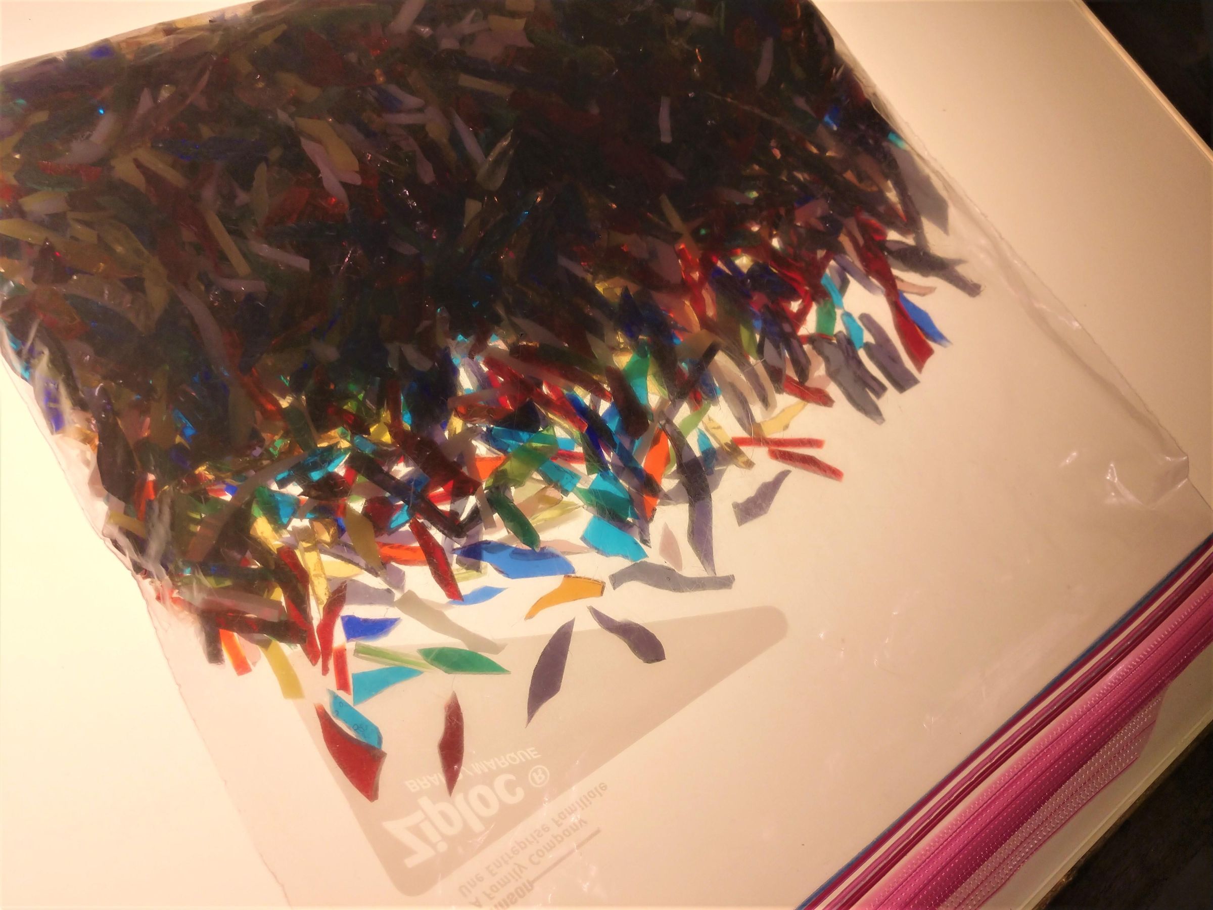 Scrap Stained Glass Panel : 5 Steps (with Pictures) - Instructables