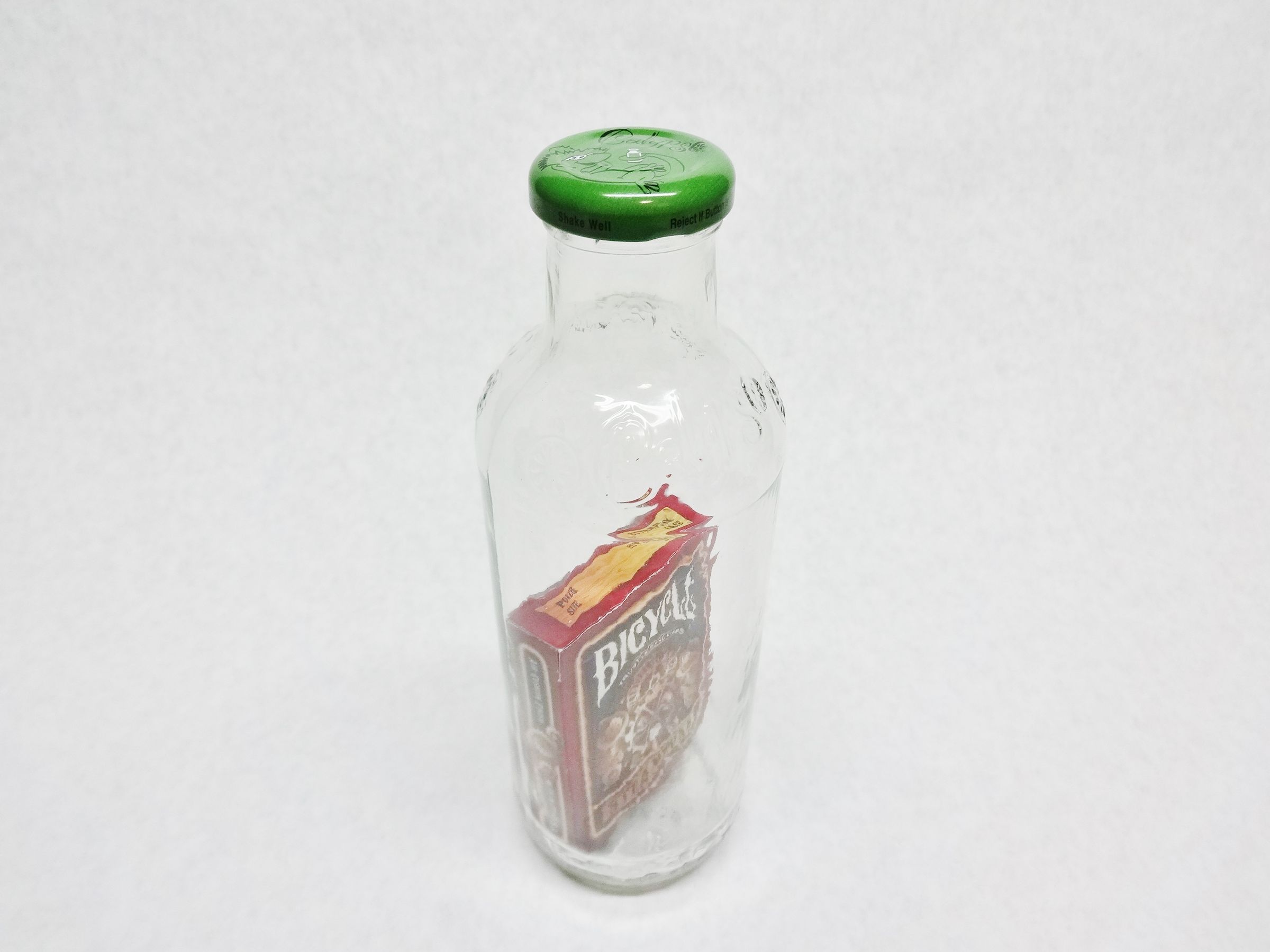 Deck of Cards in a Bottle (It's a Puzzle!) : 12 Steps (with Pictures ...