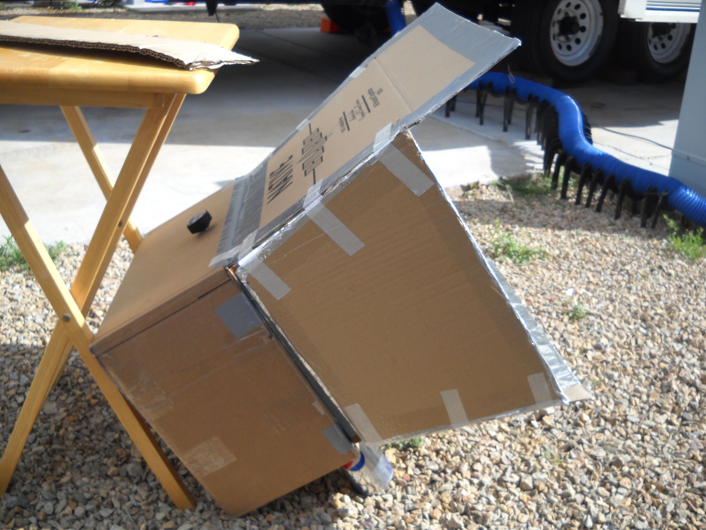 Cardboard and Duct Tape Solar Oven : 5 Steps (with Pictures ...