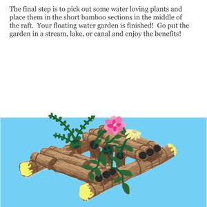 How to Make a Floating Water Garden Out of Natural Materials! : 5 Steps ...