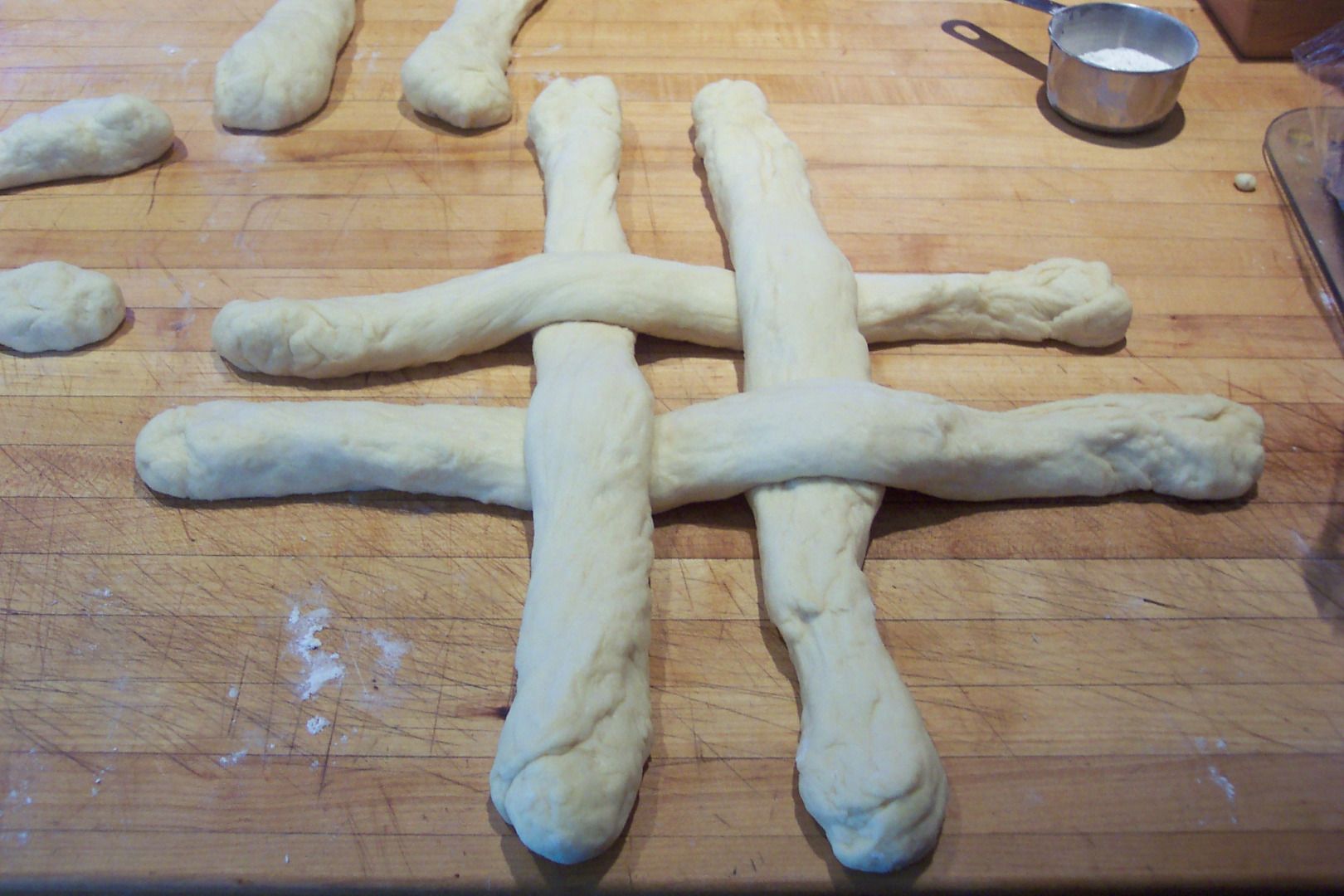 Make a Round Braided Challah Bread : 4 Steps (with Pictures ...