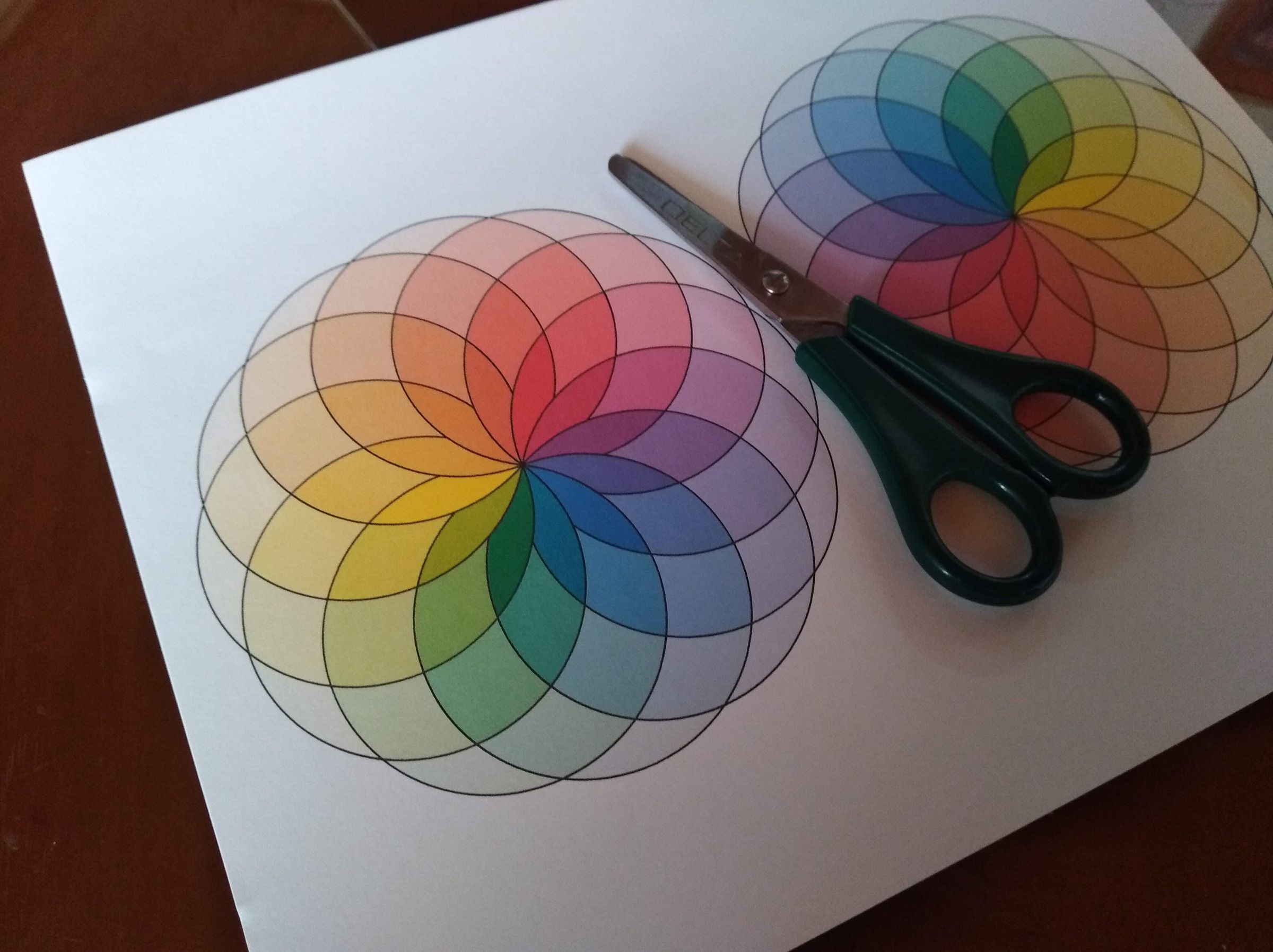 Color Wheel Puzzle : 8 Steps (with Pictures) - Instructables