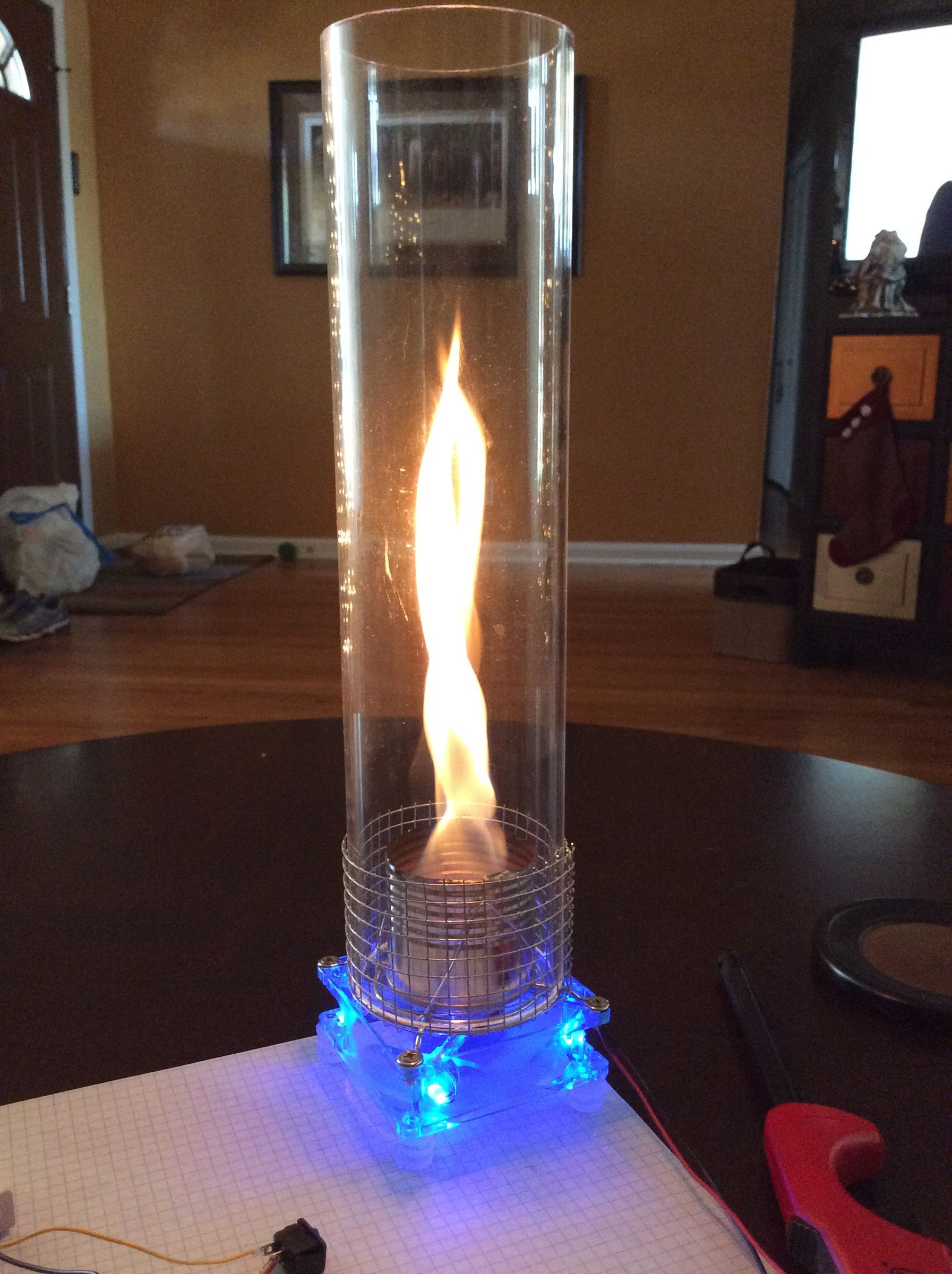 Desktop Fire-Tornado : 8 Steps (with Pictures) - Instructables