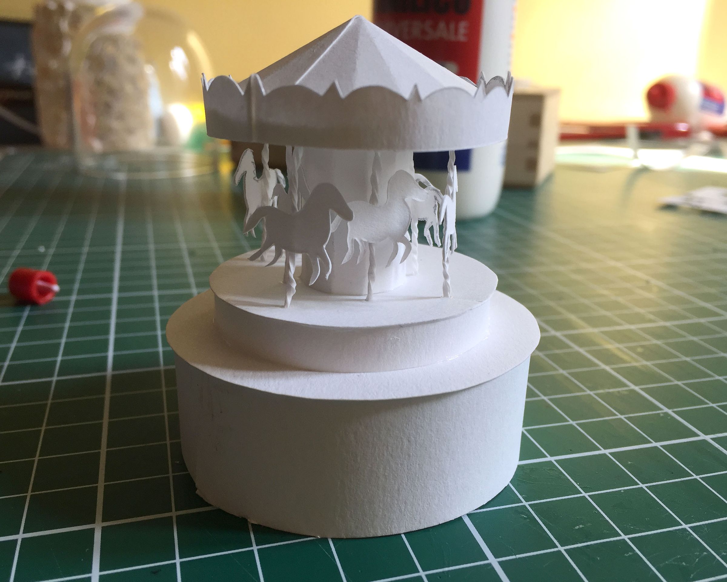 DIY Miniature Paper Carousel : 9 Steps (with Pictures) - Instructables