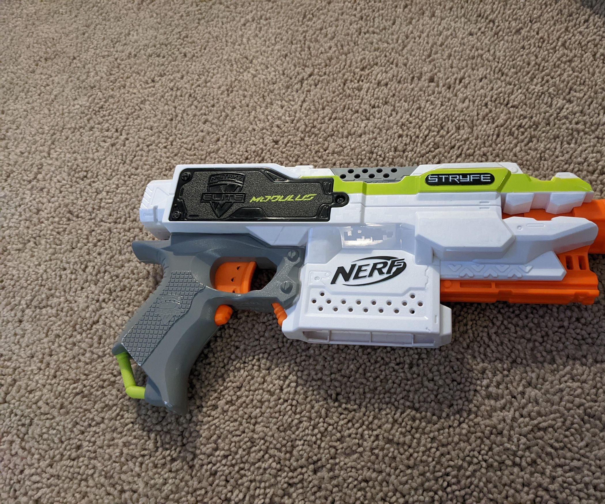 How to Make a Nerf Stryfe Assault Rifle (No Modding) - Instructables