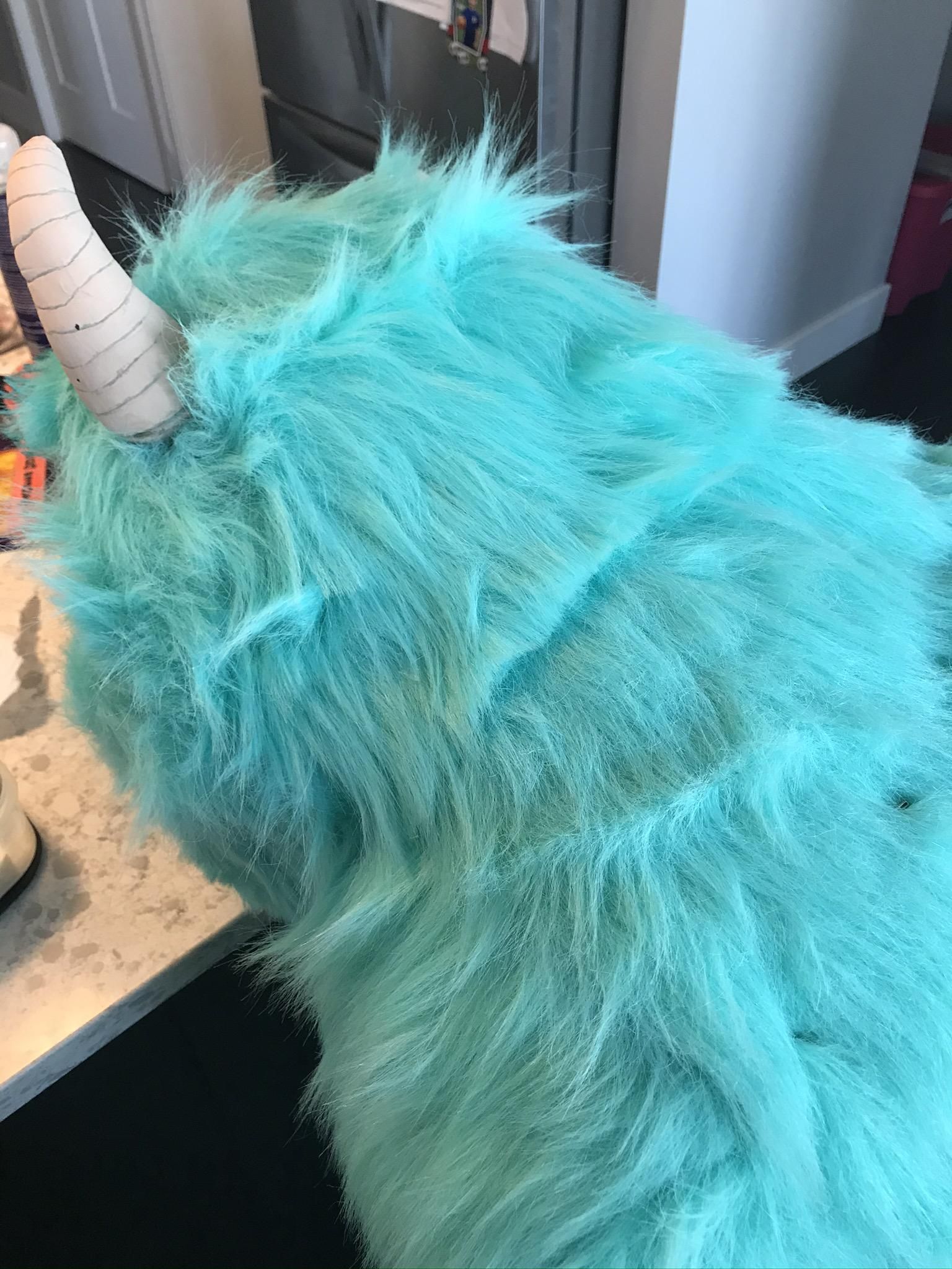 Sulley (Trademark Disney) Monster Homemade Halloween Costume : 11 Steps ...