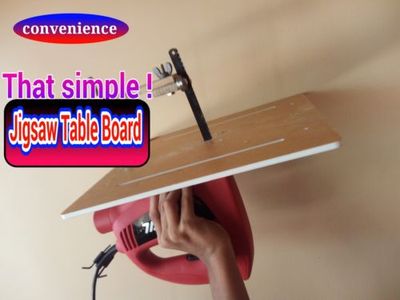 Sumtonian Jig Saw Table Board : 3 Steps - Instructables