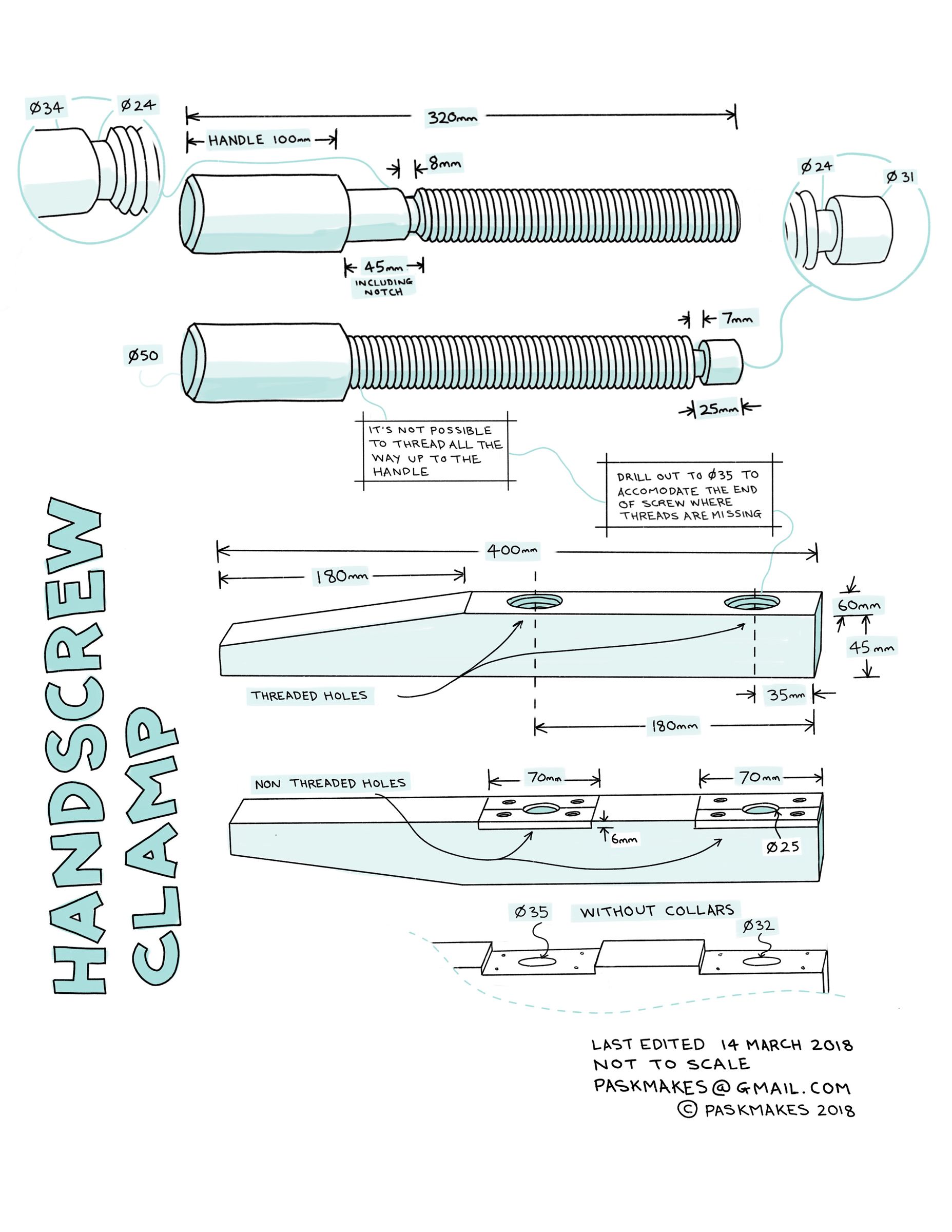 Handscrew Clamp : 7 Steps (with Pictures) - Instructables