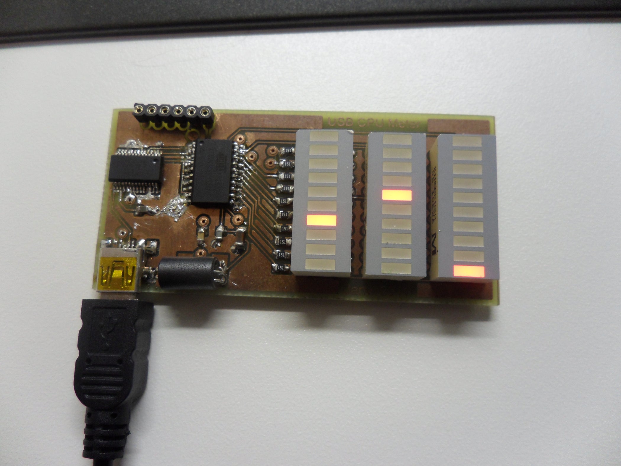 Usb Cpu And Memory Monitor 4 Steps With Pictures Instructables 