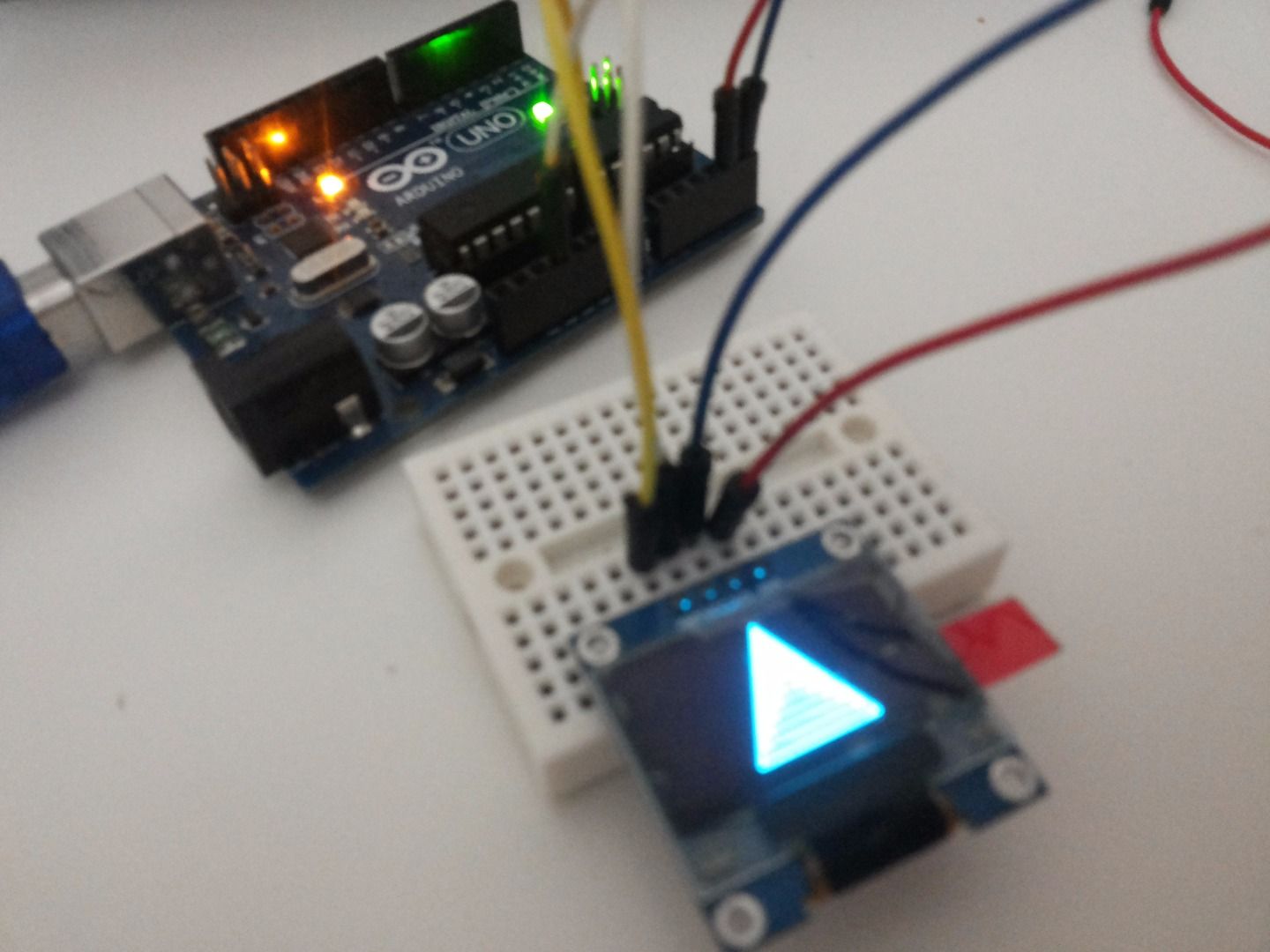 The First Usage of 0.96" I2C OLED Display With Arduino UNO : 7 Steps ...