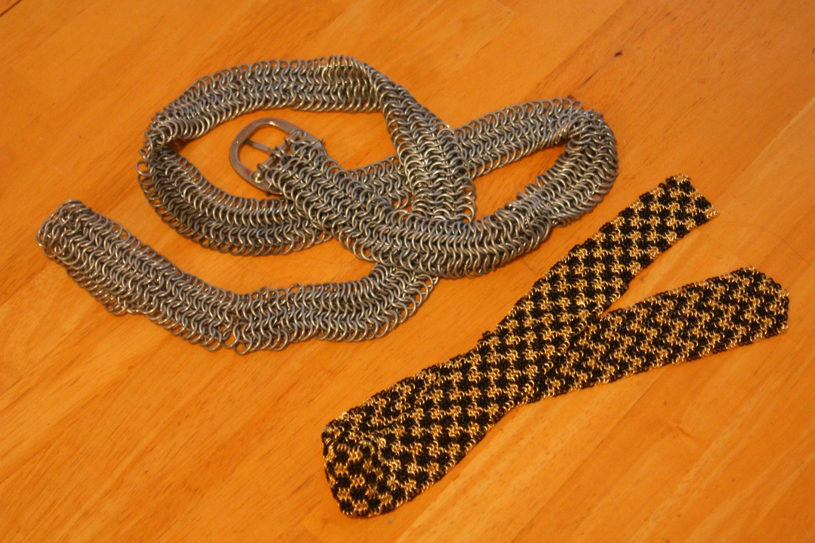 How to Make Chainmail (European 4-in-1 Weave) : 7 Steps (with Pictures ...