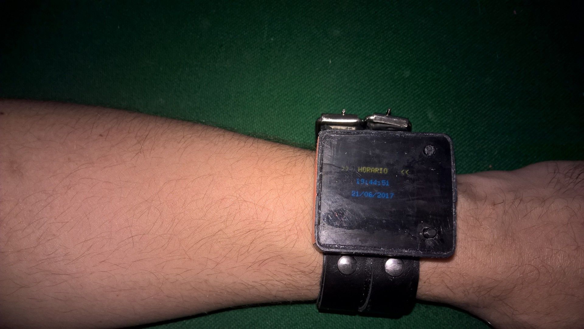 Arduino Pedometer Watch, With Temperature, Altitude and Compass! : 6 ...