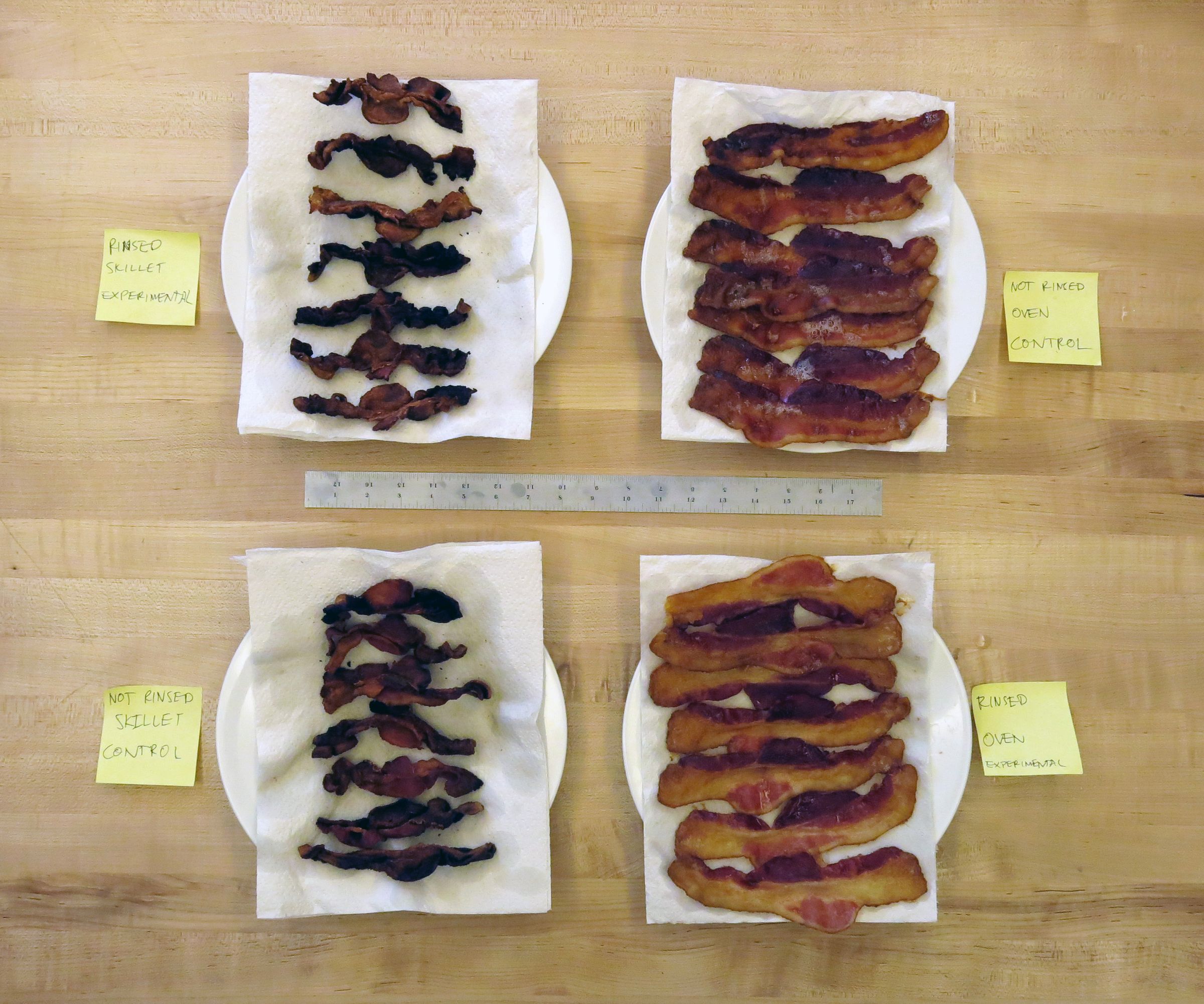 Preventing Bacon Shrinkage: an Experiment : 7 Steps (with Pictures ...