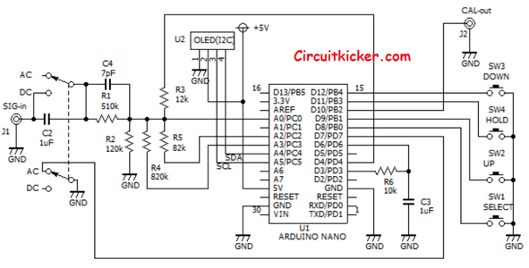 Arduino Nano 20KHz Pocket Sized Digital Oscilloscope. : 17 Steps (with Pictures) - Instructables