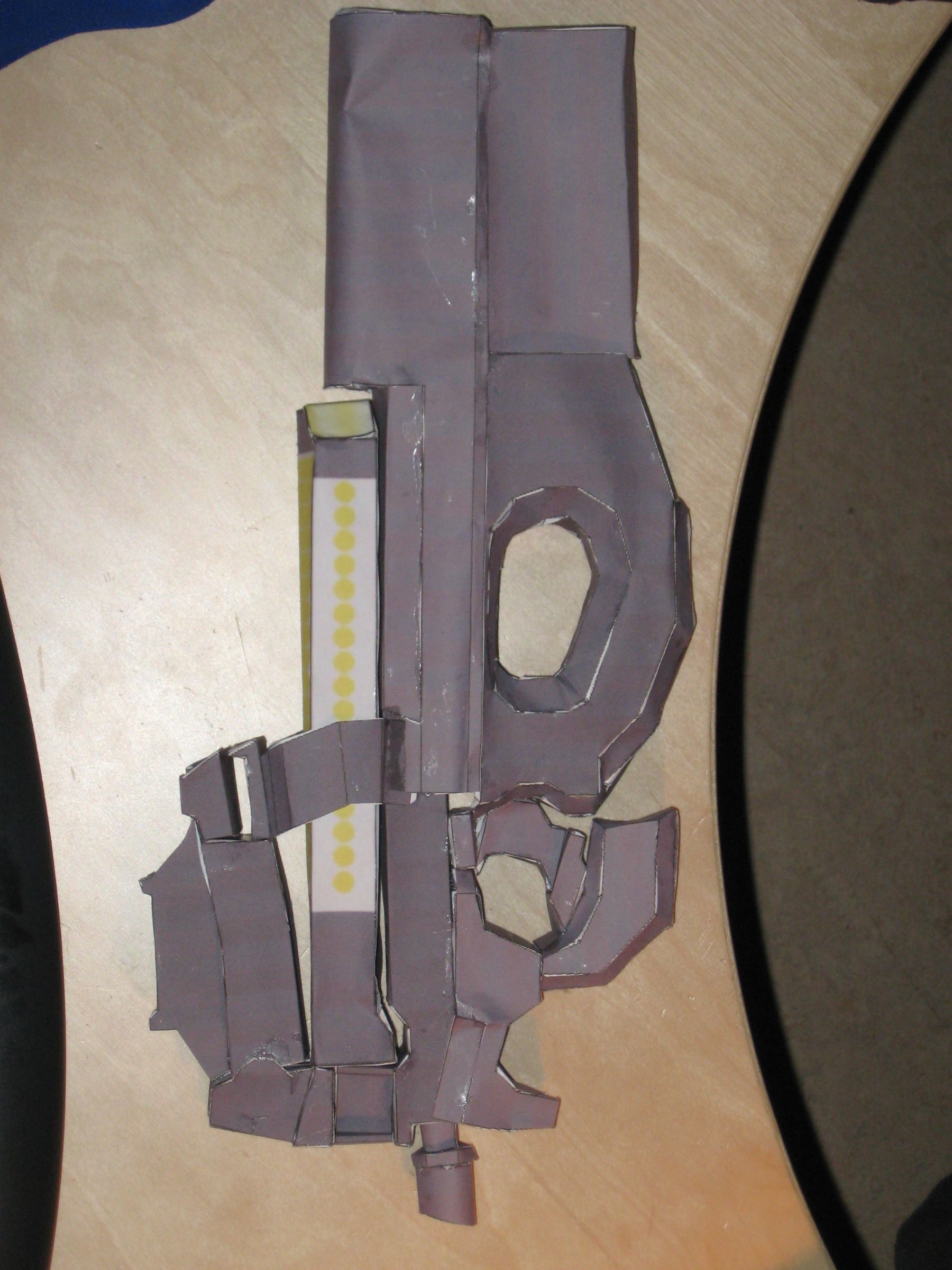 How to Make a Paper Model Gun! : 10 Steps - Instructables