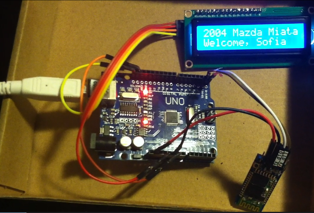 Arduino OBD2 ELM327 I2C-LCD HC05 Bluetooth : 4 Steps - Instructables