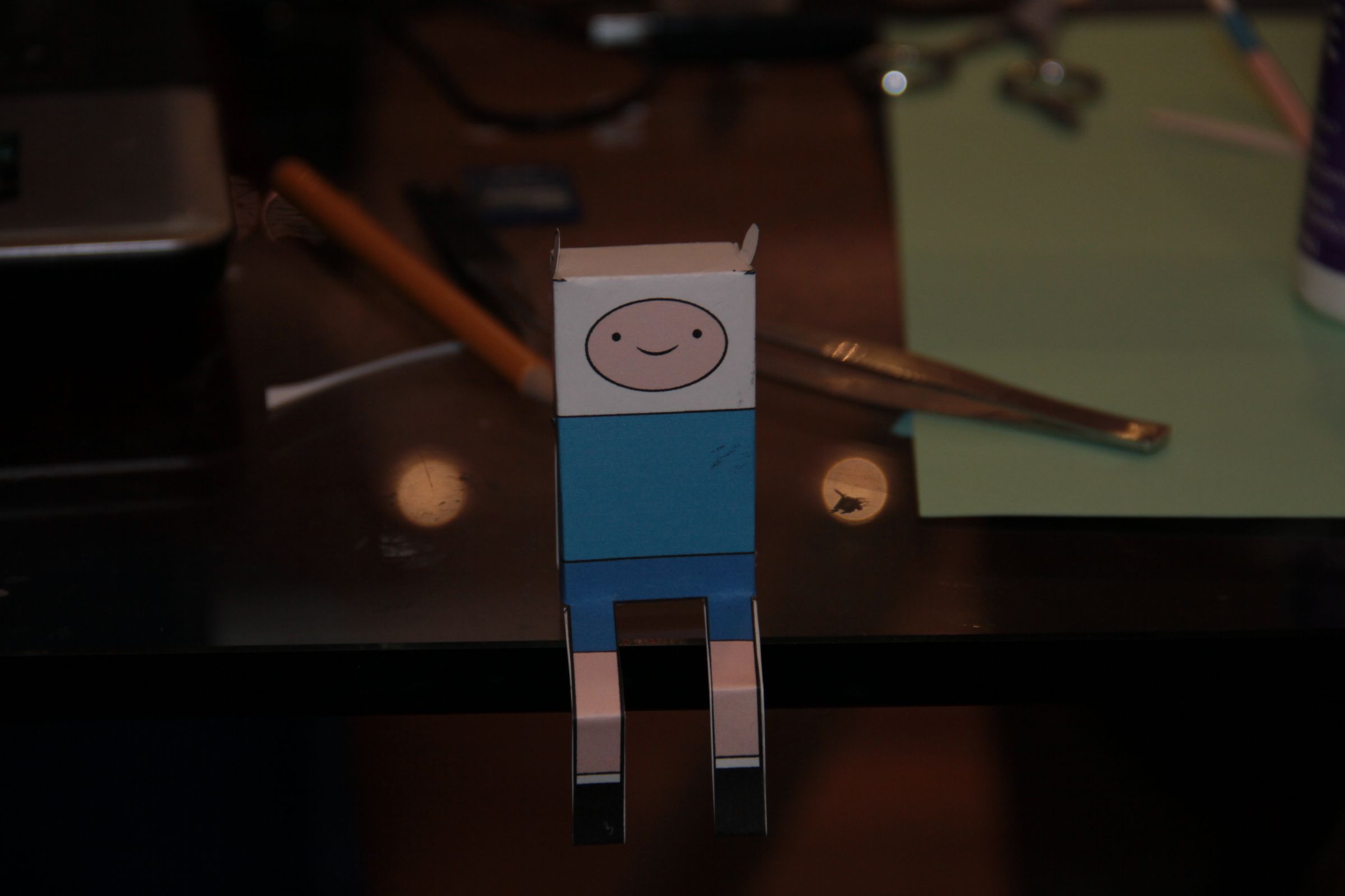 Papercraft Finn (Adventure Time) - Instructables