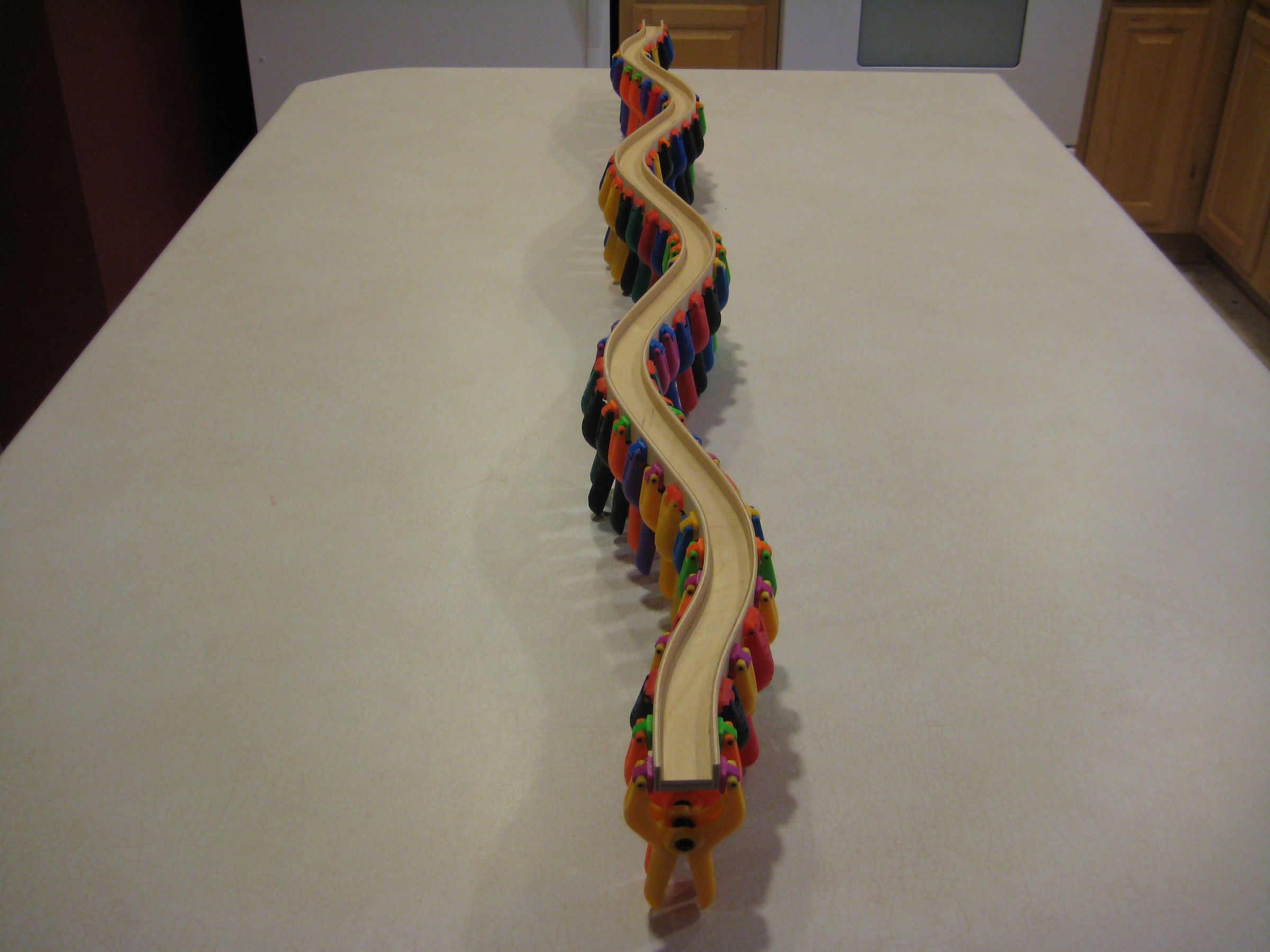 Kinetic Marble Track Around the Top of a Room : 9 Steps (with Pictures ...