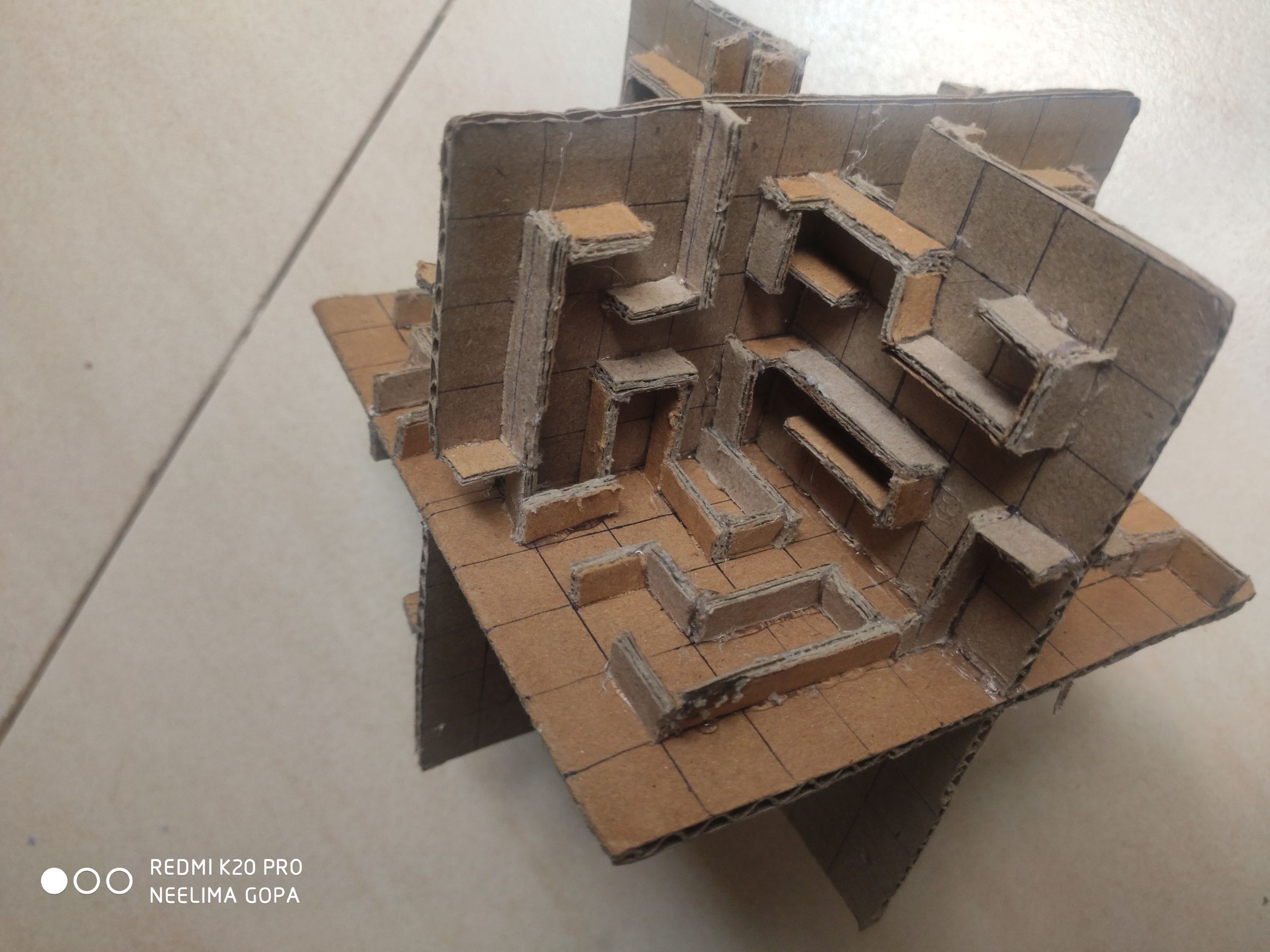 3D Cardboard Labyrinth Maze : 19 Steps (with Pictures) - Instructables