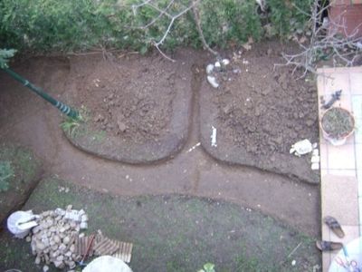Stone Walking Path Construction & Drainage Setup for Your Lawn : 3 ...