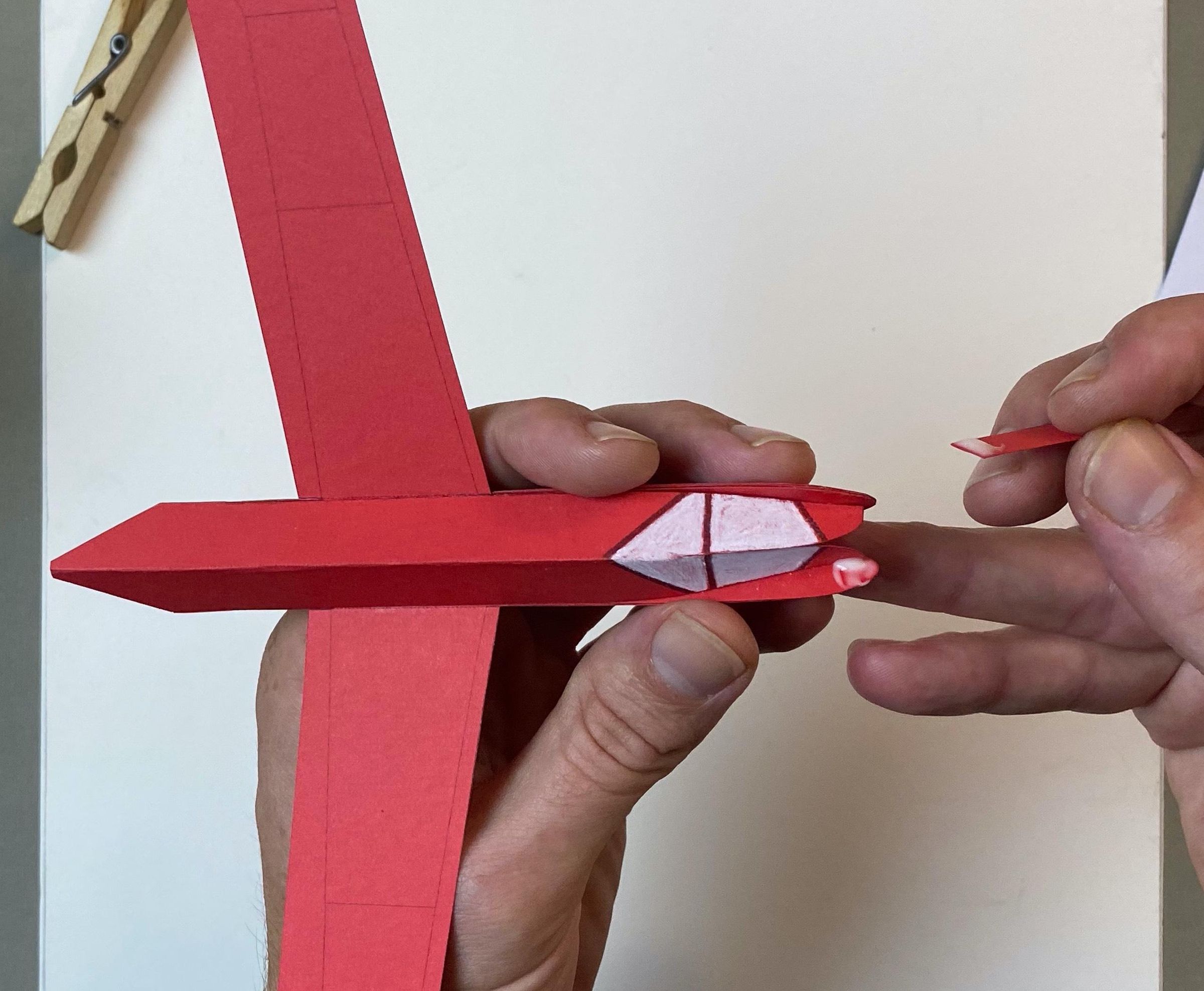 Swept Wing Card Stock Glider : 7 Steps (with Pictures) - Instructables