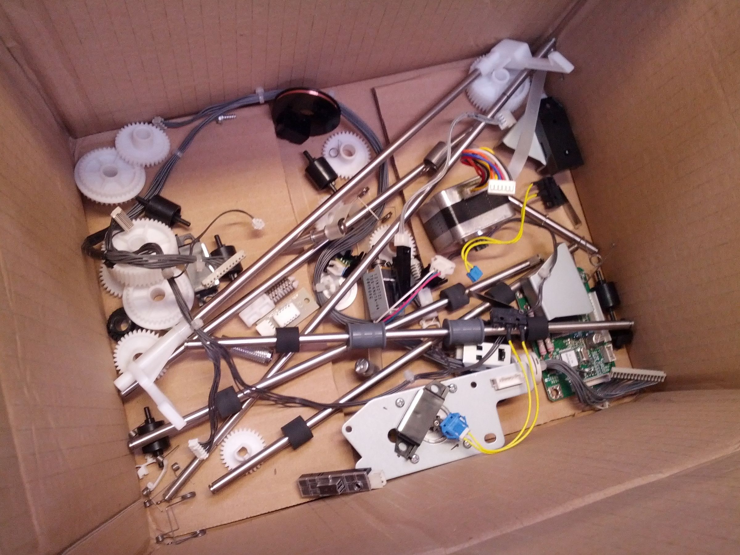Harvesting Parts From a Laser Printer : 10 Steps (with Pictures ...