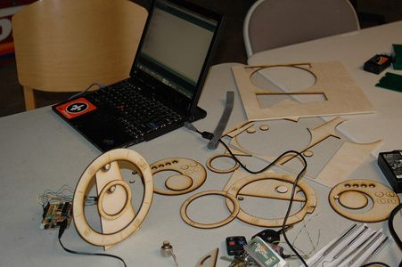 Laser Cut Gear Clock - With ChronoDot! : 8 Steps (with Pictures ...