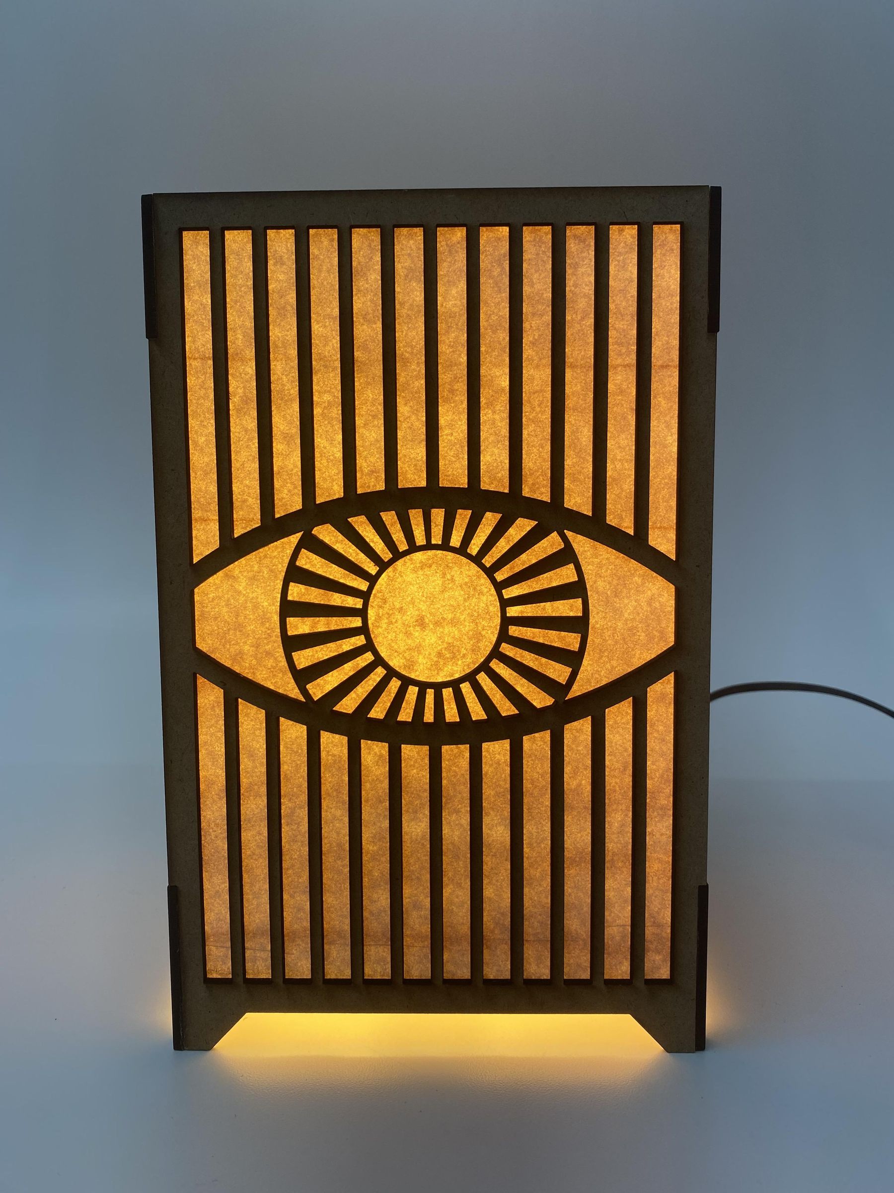 MDF Laser Cut Lamp (4 Sided) : 8 Steps (with Pictures) - Instructables