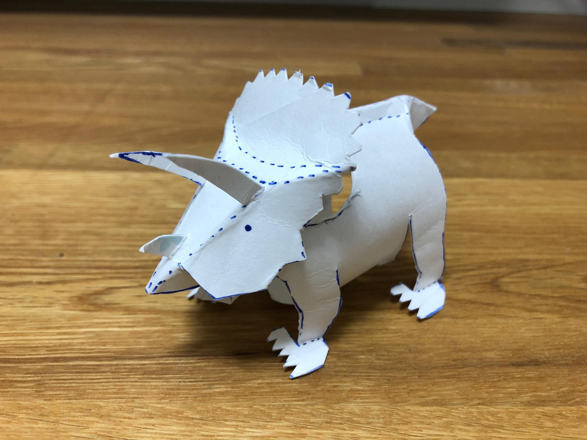 Triceratops, Toilet Paper Core Crafts : 4 Steps (with Pictures ...