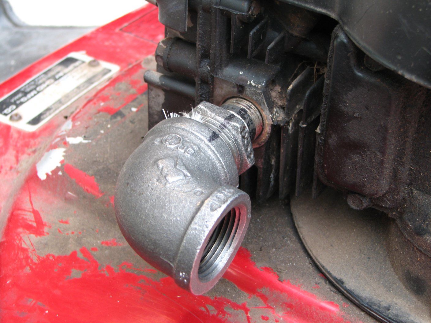 Homemade Exhaust for Your Old Lawnmower : 5 Steps (with Pictures ...