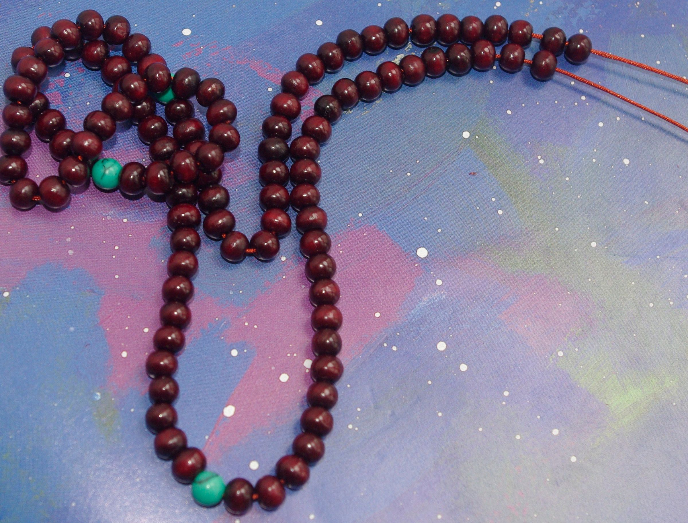Making a Mala (using a Premade Tassel) : 6 Steps - Instructables