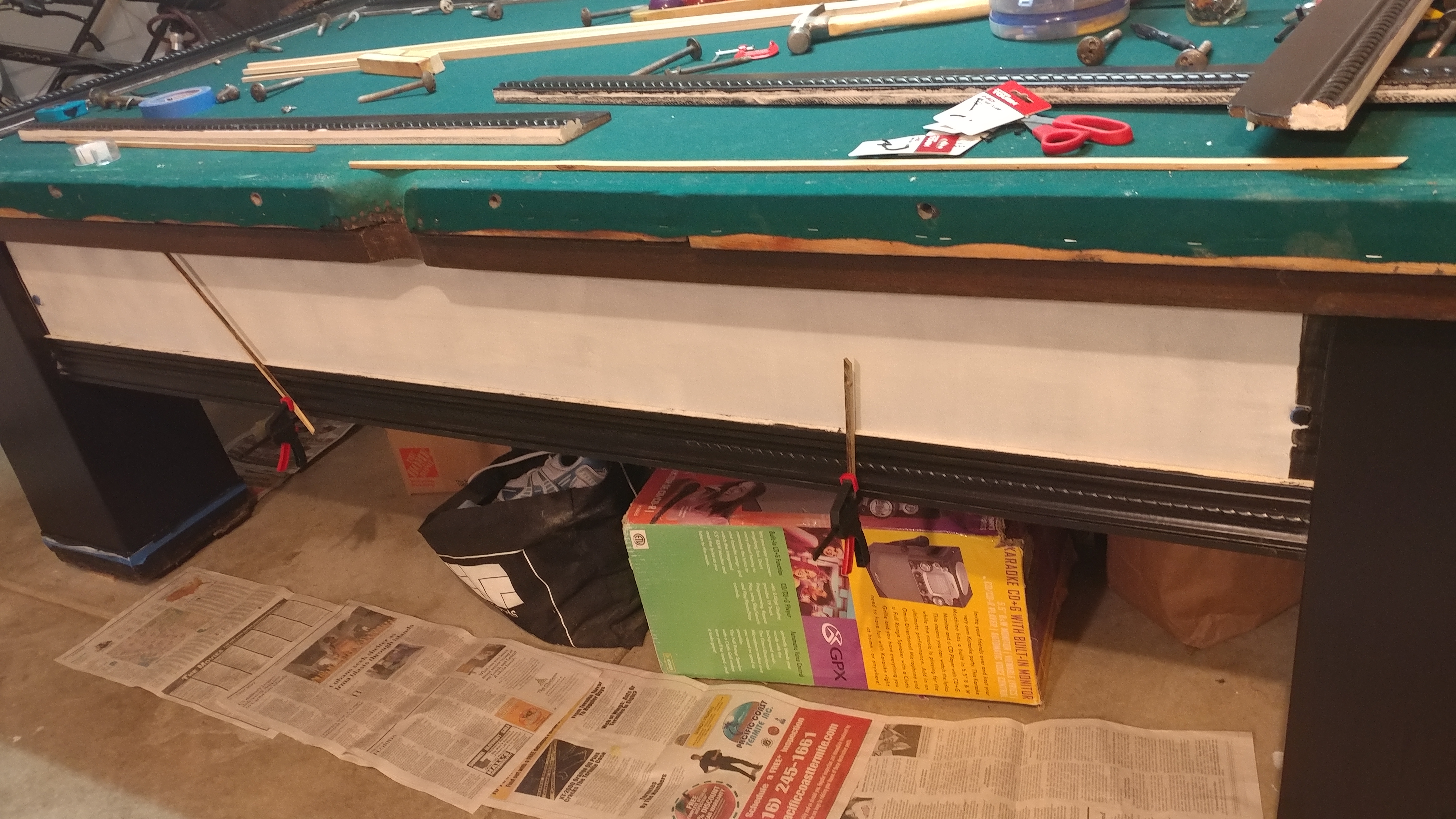 Refurbish Pool Table : 9 Steps - Instructables