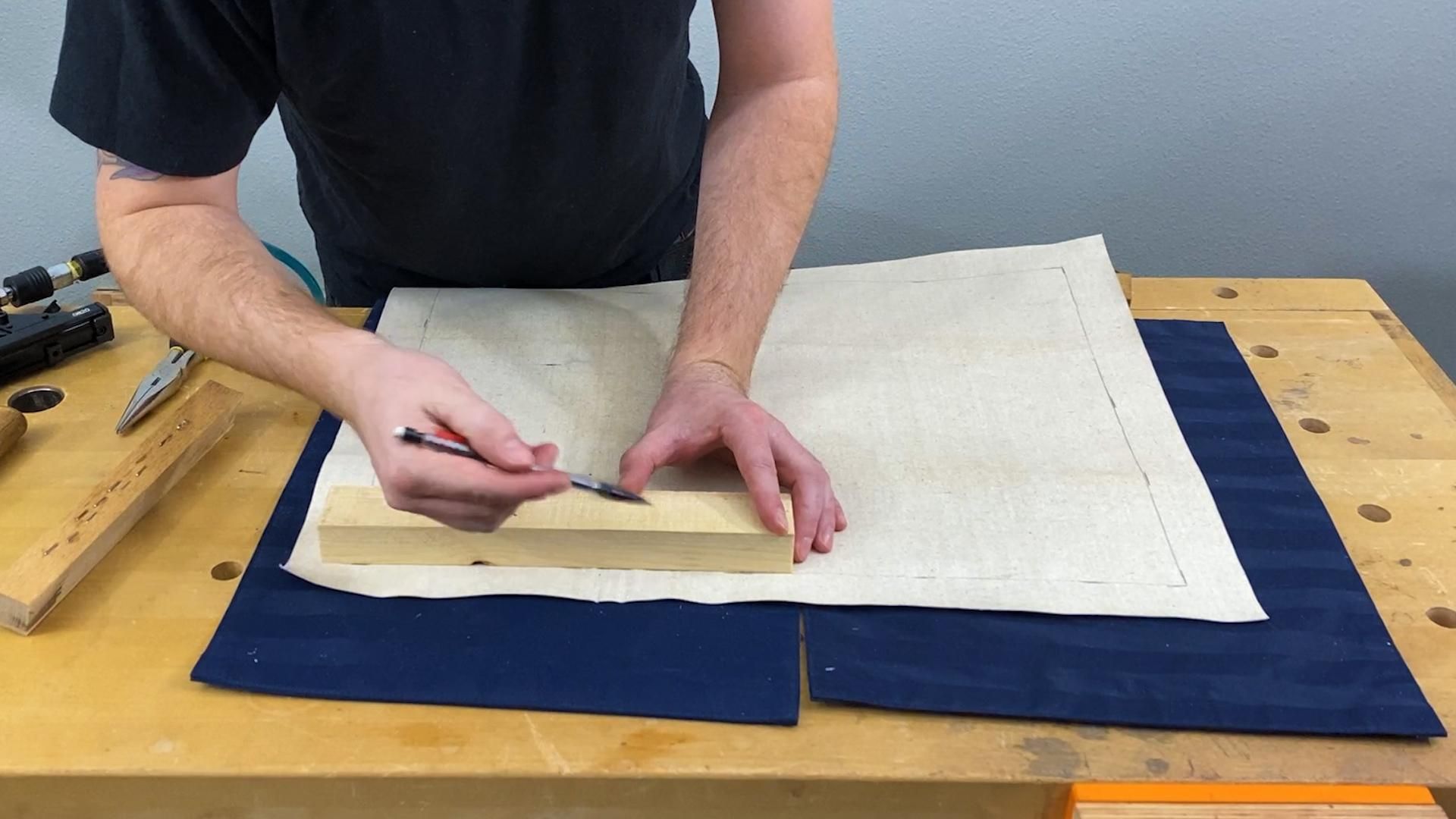 DIY Frame to Stretch Canvas : 16 Steps (with Pictures) - Instructables