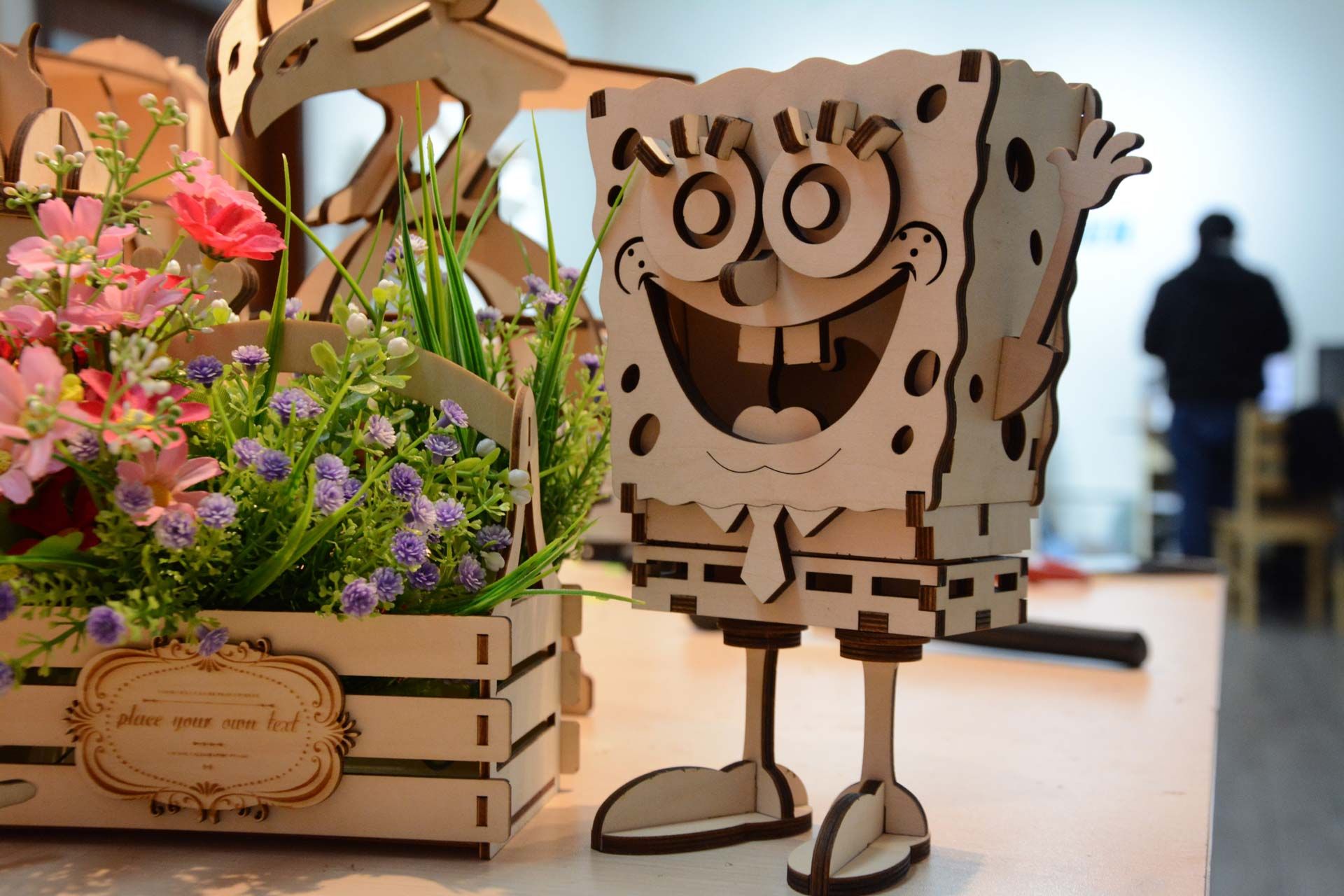 Laser Cut a Wooden Spongebob Model - Instructables