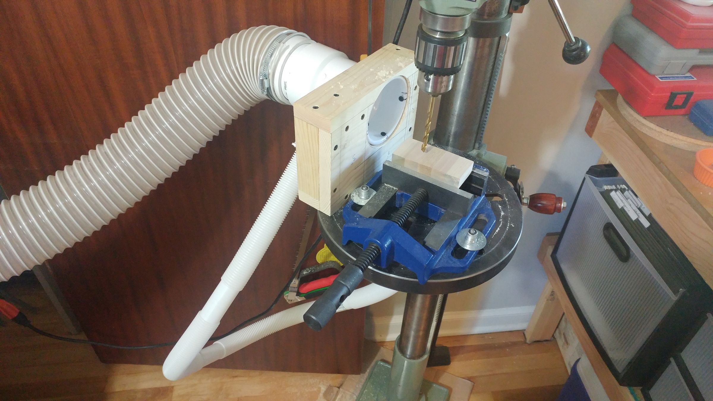 Drill Press Dust Collector : 7 Steps (with Pictures) - Instructables