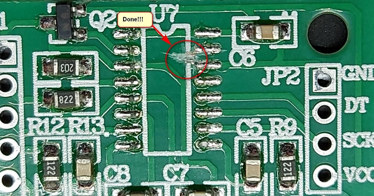 How to Convert Your HX-711 Board From 10Hz to 80Hz : 6 Steps ...