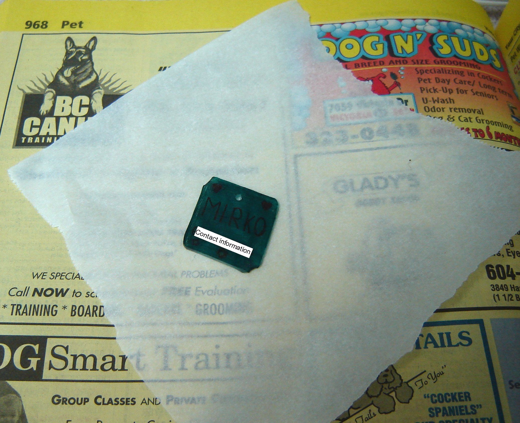 Easy Pet ID Tags : 6 Steps (with Pictures) - Instructables