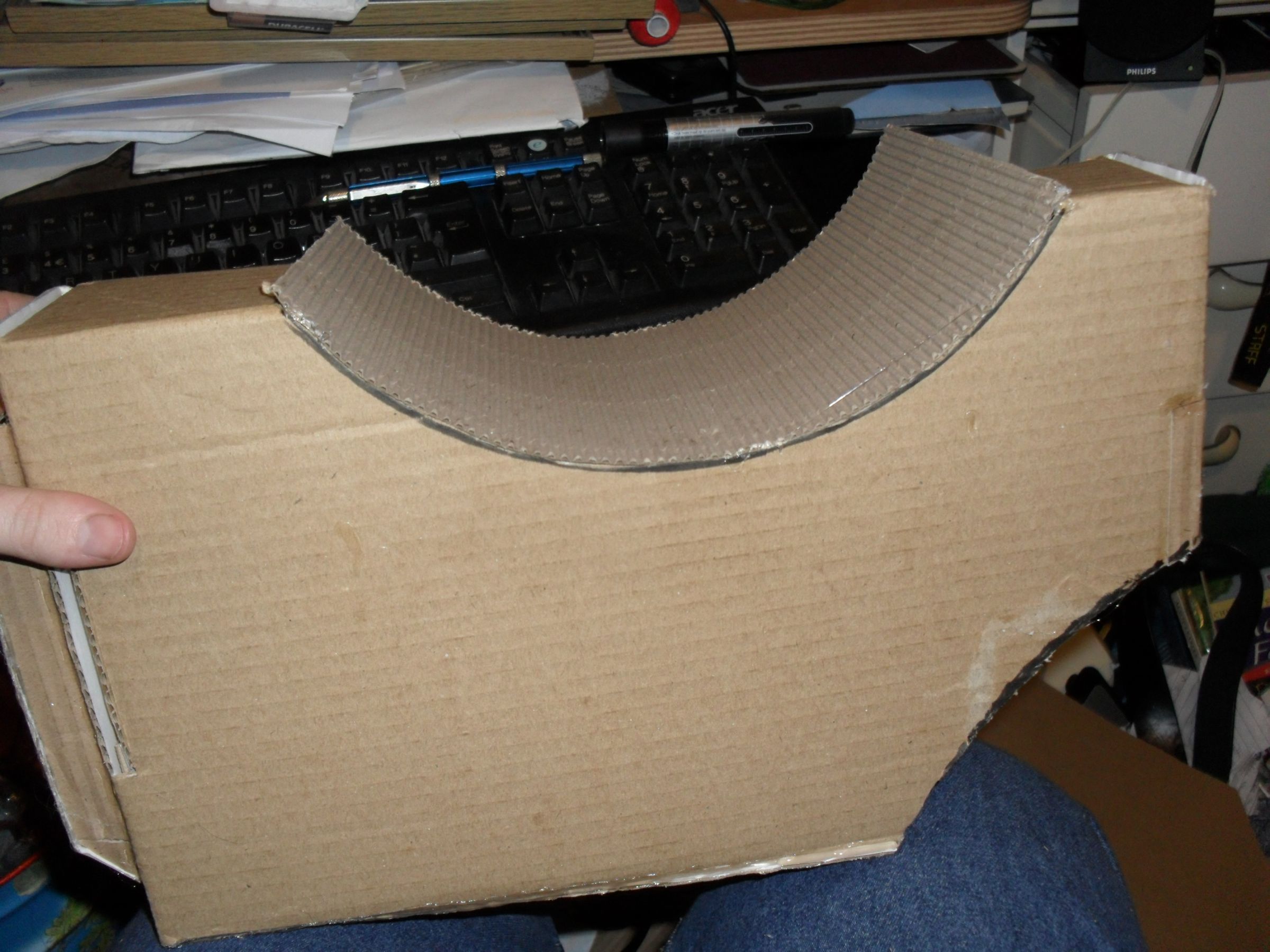 Cardboard Props: How to Make a Movie Camera : 14 Steps (with Pictures ...