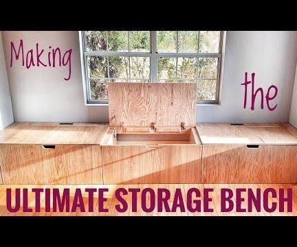U.S.B: Ultimate Storage Bench : 21 Steps (with Pictures) - Instructables